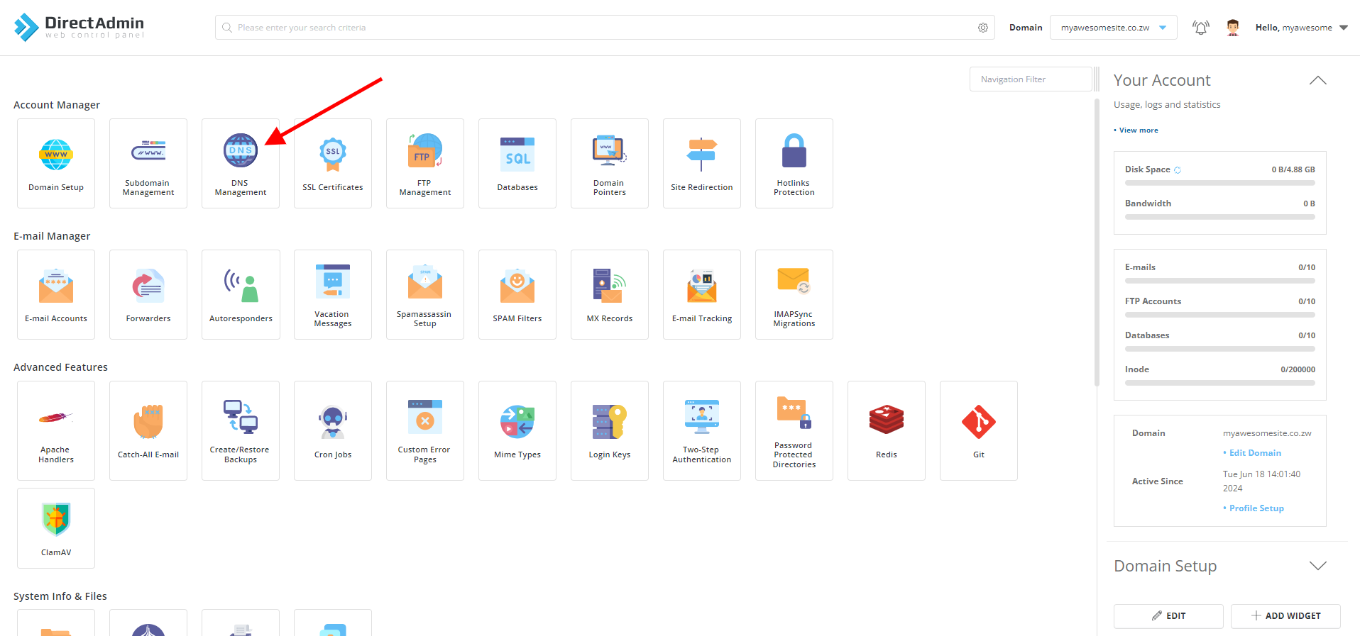 Changing DNS settings - NivaCity Changing DNS settings - NivaCity